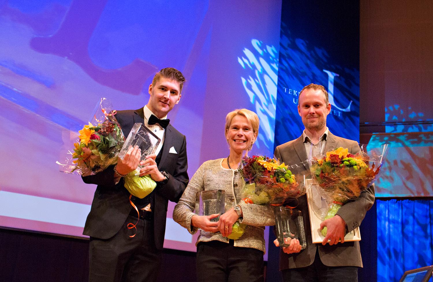 Catrin Fransson och Markus Gustafsson blev alumner