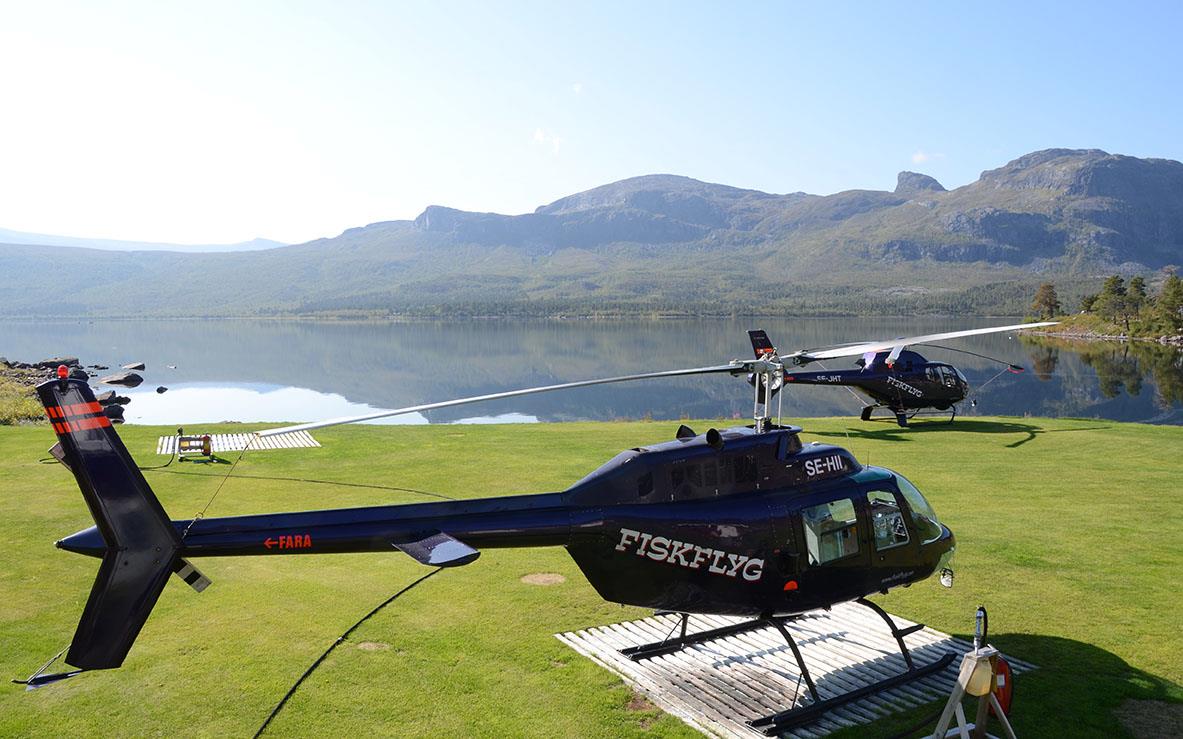 Fiskflyg köper helikoptrar i Arjeplog