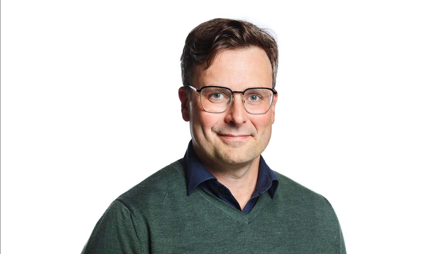 David Sundström vd för Lindbäcks Bygg