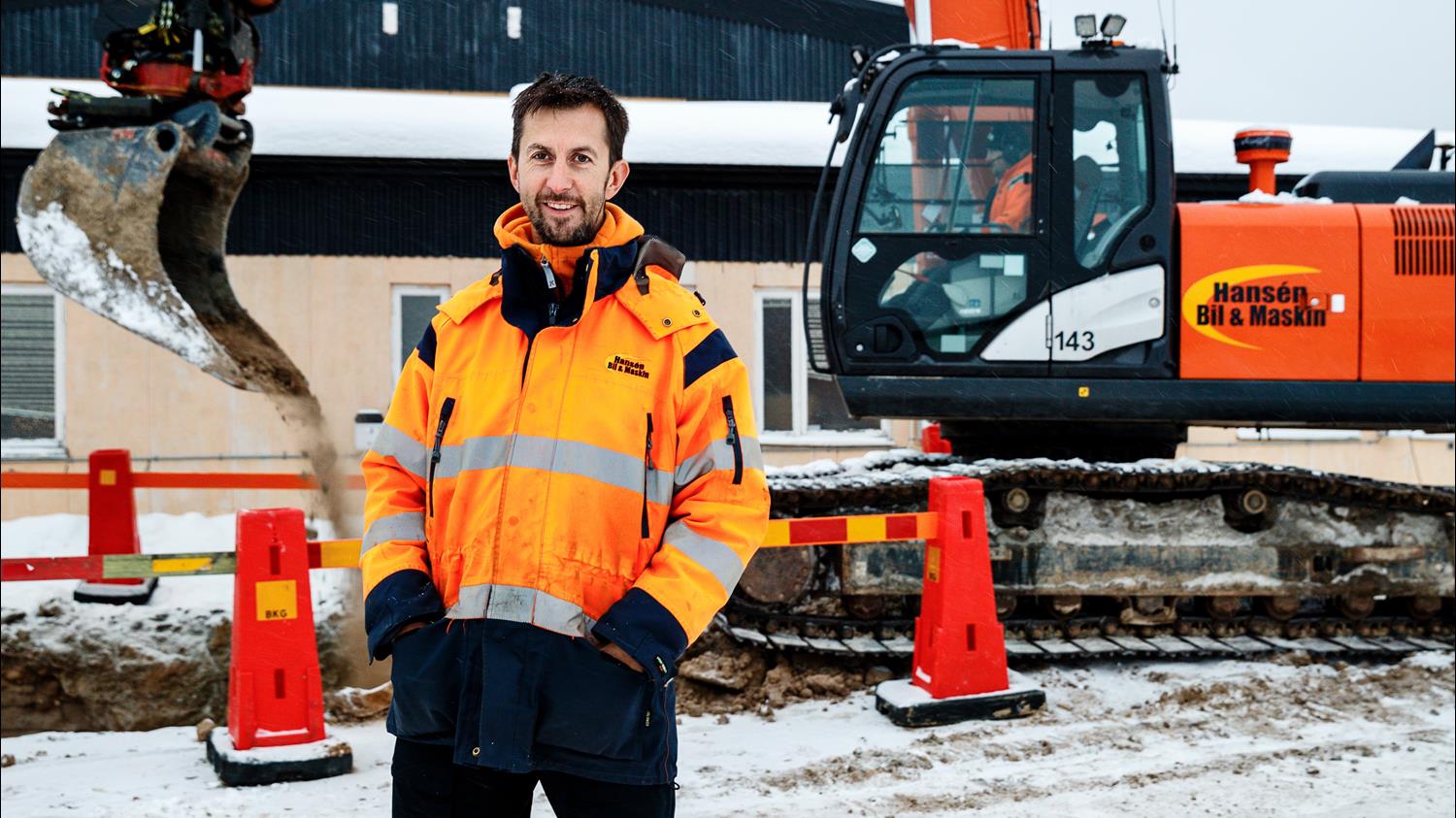 Hansén Bil & Maskin bygger ny anläggning i Luleå